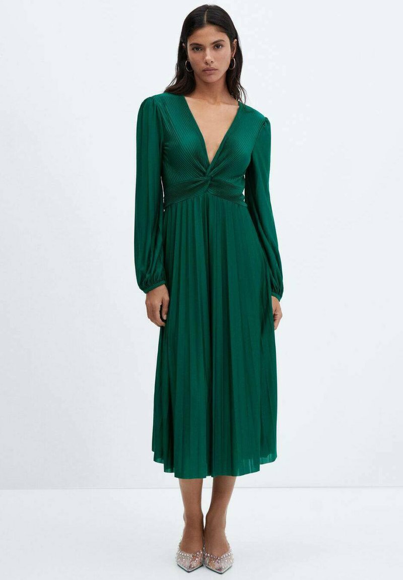 Mango ELENI-A - Rochie cocktail/Rochie petrecere - dark green/verde ...