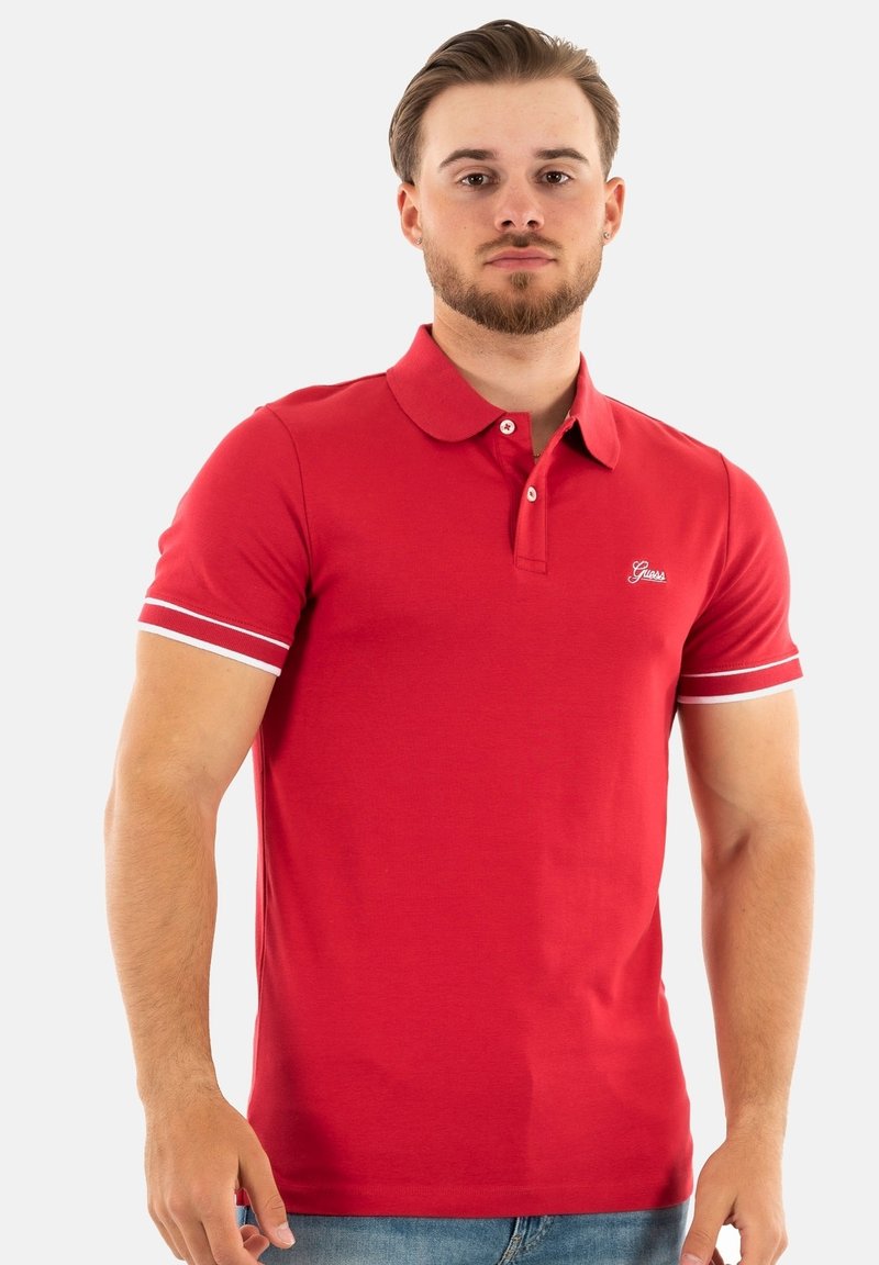Guess Polo - rouge - ZALANDO.FR