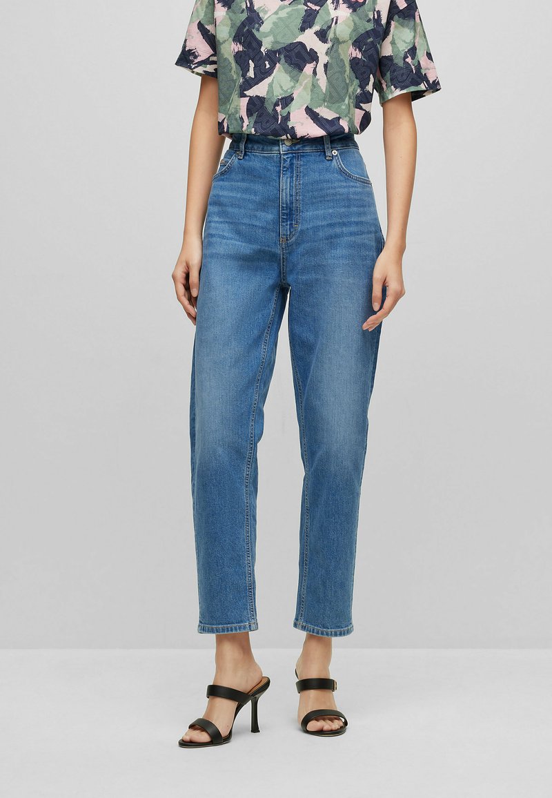 BOSS RUTH HR - STRAIGHT LEG - Blugi conici - blue ten/albastru - Zalando.ro