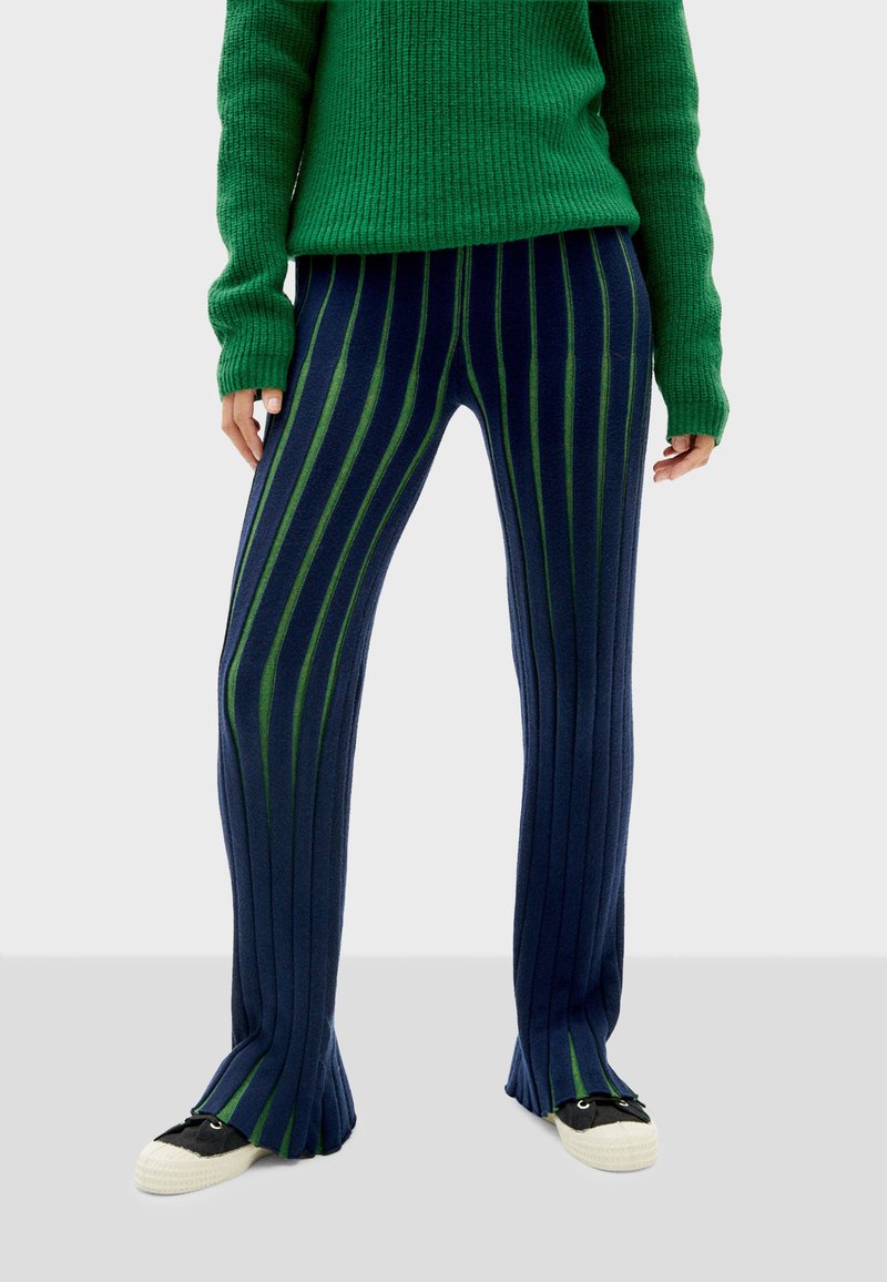 Thinking Mu SASKIA - Broek - navy blue/donkerblauw - Zalando.nl