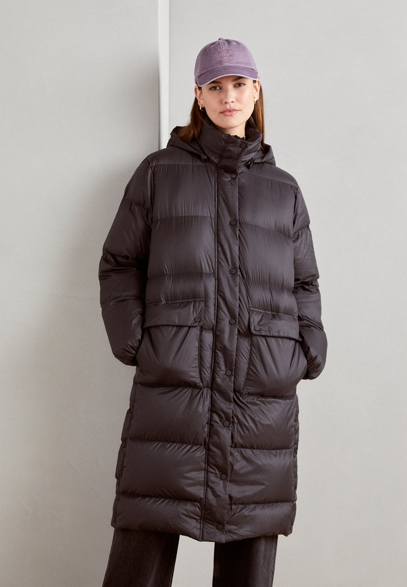 Lindex COAT AMIRA - Dunkappa / -rock - black/svart - Zalando.se