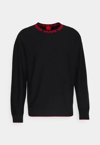 HUGO SMARLO - Jumper - black - Zalando