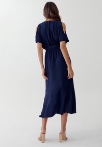 TUSSAH ELEORA - Robe de jour - navy blue/bleu marine - ZALANDO.FR