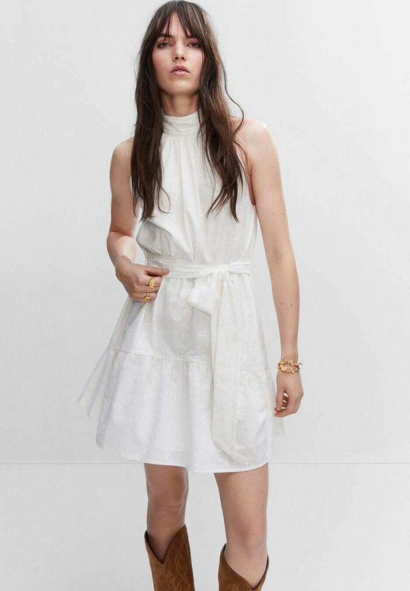 Mango NEVADA - Day dress - ecru/off-white - Zalando.ie