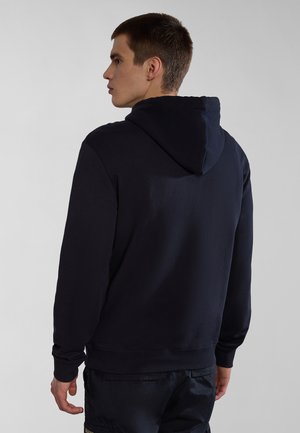 Napapijri BIAATO H - Felpa con cappuccio - blu mazarin ba/blu scuro ...
