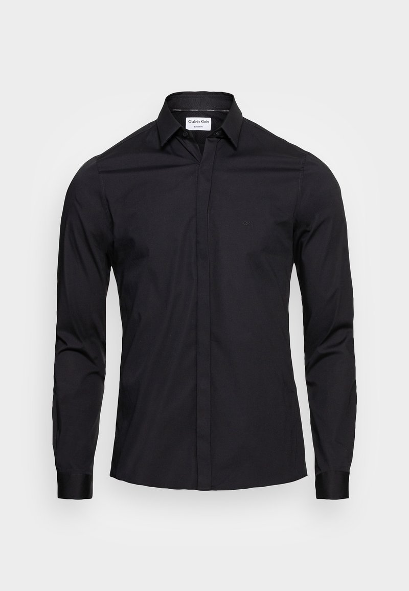 Calvin Klein SLIM SHIRT - Camicia - black/nero - Zalando.it