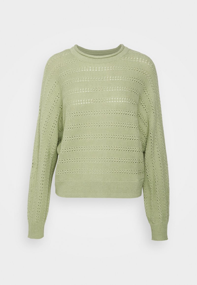 Vero Moda VMTWIG ONECK BATWING - Strickpullover - reseda/mint - Zalando.ch