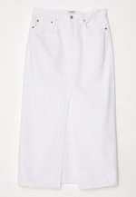 Agolde LEIF SKIRT - A-Linien-Rock - milkshake/weiß - Zalando.ch