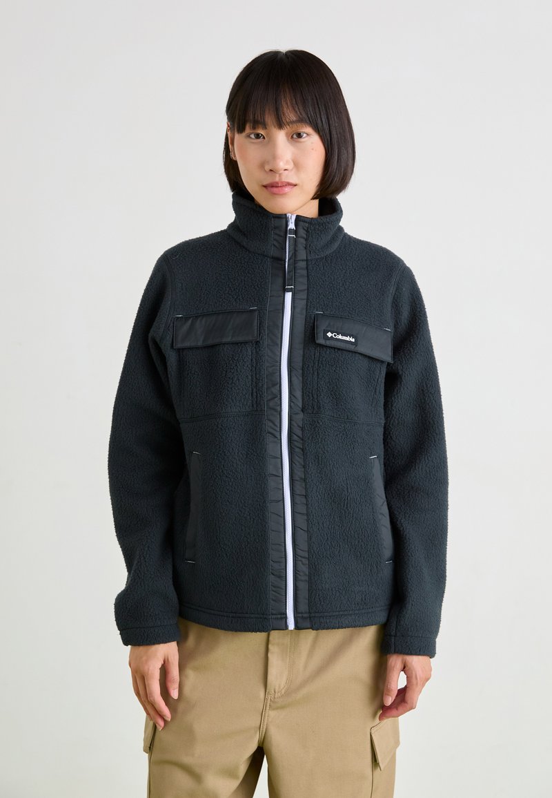 Columbia JUNIPER PEAK™ FULL ZIP - Fleece jacket - black - Zalando.ie
