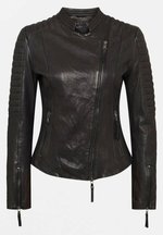 Be Edgy BEMIRJA - Leren jas - black/zwart - Zalando.nl