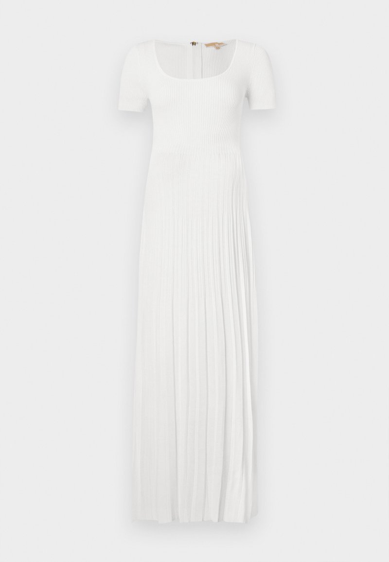 MICHAEL Michael Kors EMPIRE SCOOP - Gebreide jurk - white/wit - Zalando.nl