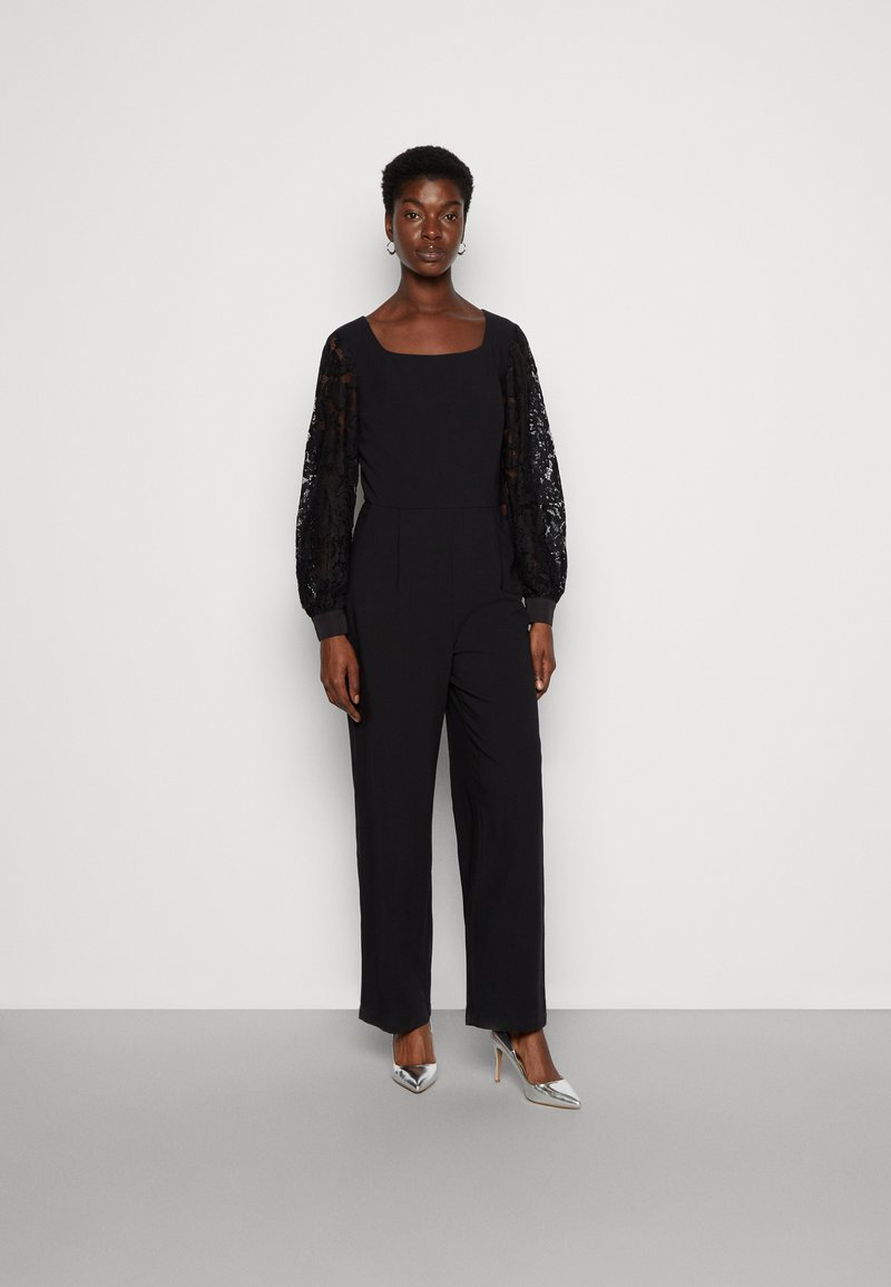 Esprit Collection WIDE LEG - Jumpsuit - black/schwarz - Zalando.at