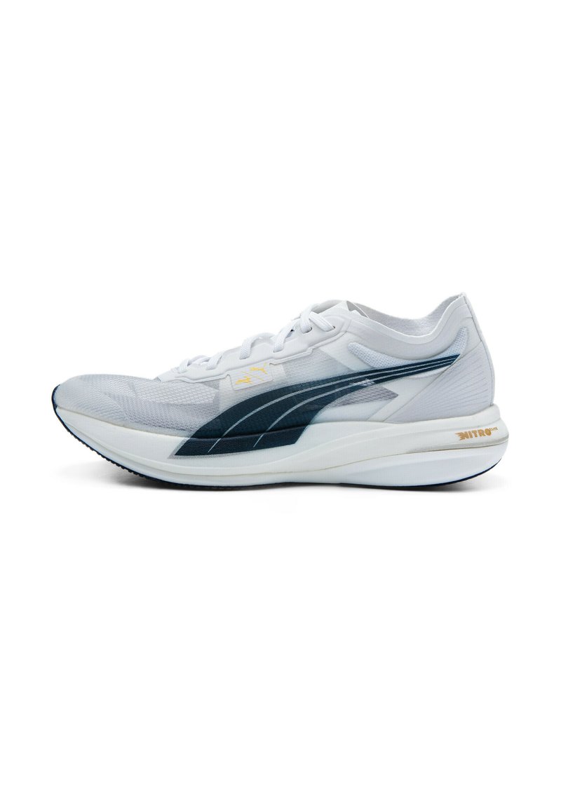 Puma TRACKSMITH DEVIATE NITRO ELITE RACER - Sneaker low - white peacoat ...