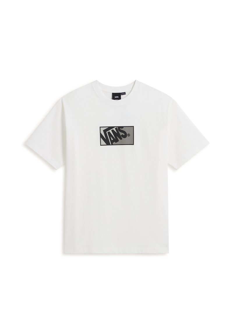 Vans ORIGINAL STANDARDS BLOCKED BOX - T-shirt med print - white/vit ...