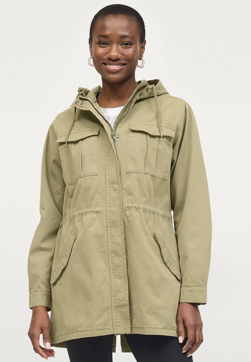 Ellos Collection Parka - grün/oliva screziato - Zalando.it