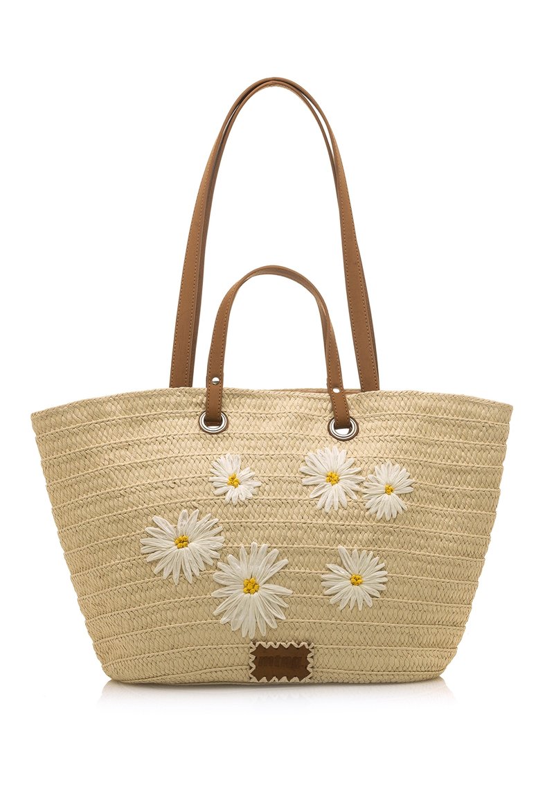 mtng Sac à main - natural/beige - ZALANDO.FR