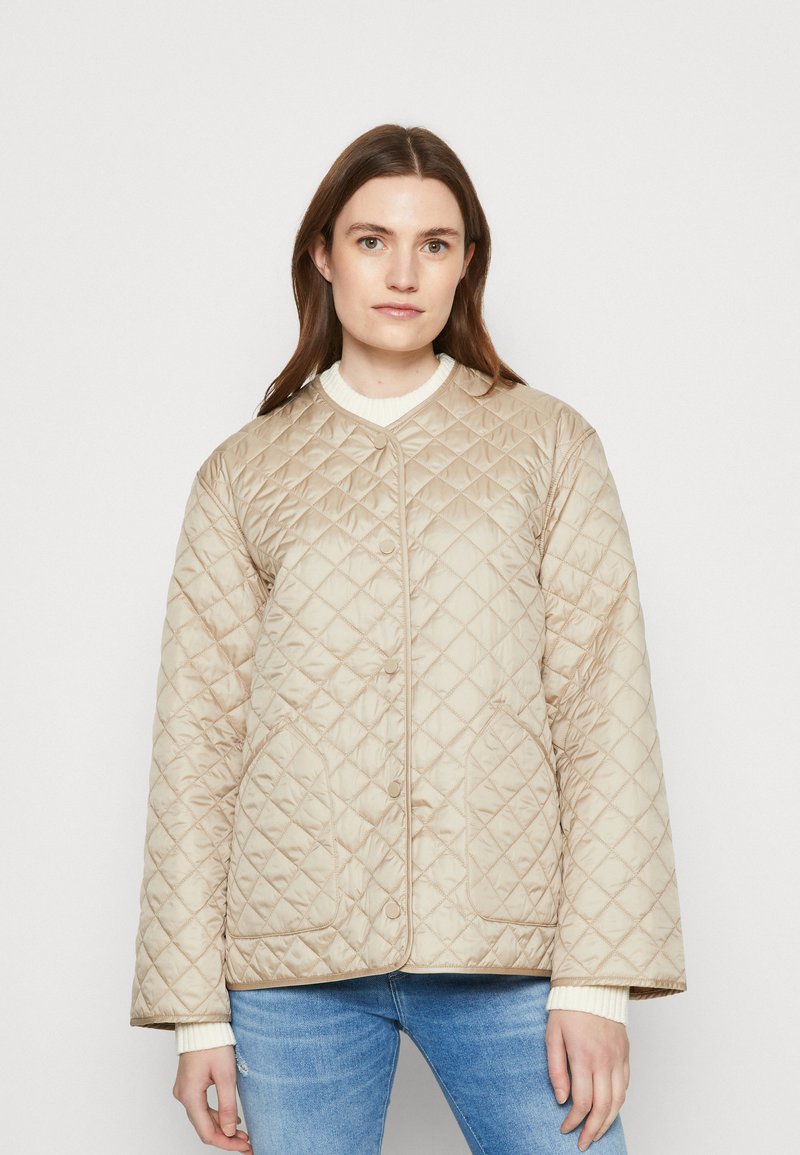GANT LINER JACKET - Välikausitakki - concrete beige/paahteisenruskea ...