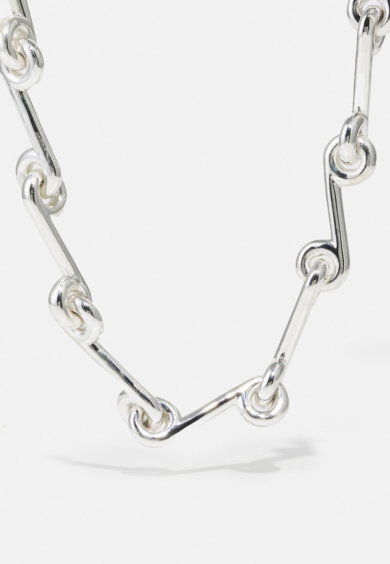 Uncommon Matters KNOT LOCKS COLIER - Collar - silver-coloured/plateado ...