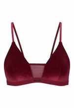 HUGO Triangle bra - dark red five/dark red - Zalando.co.uk