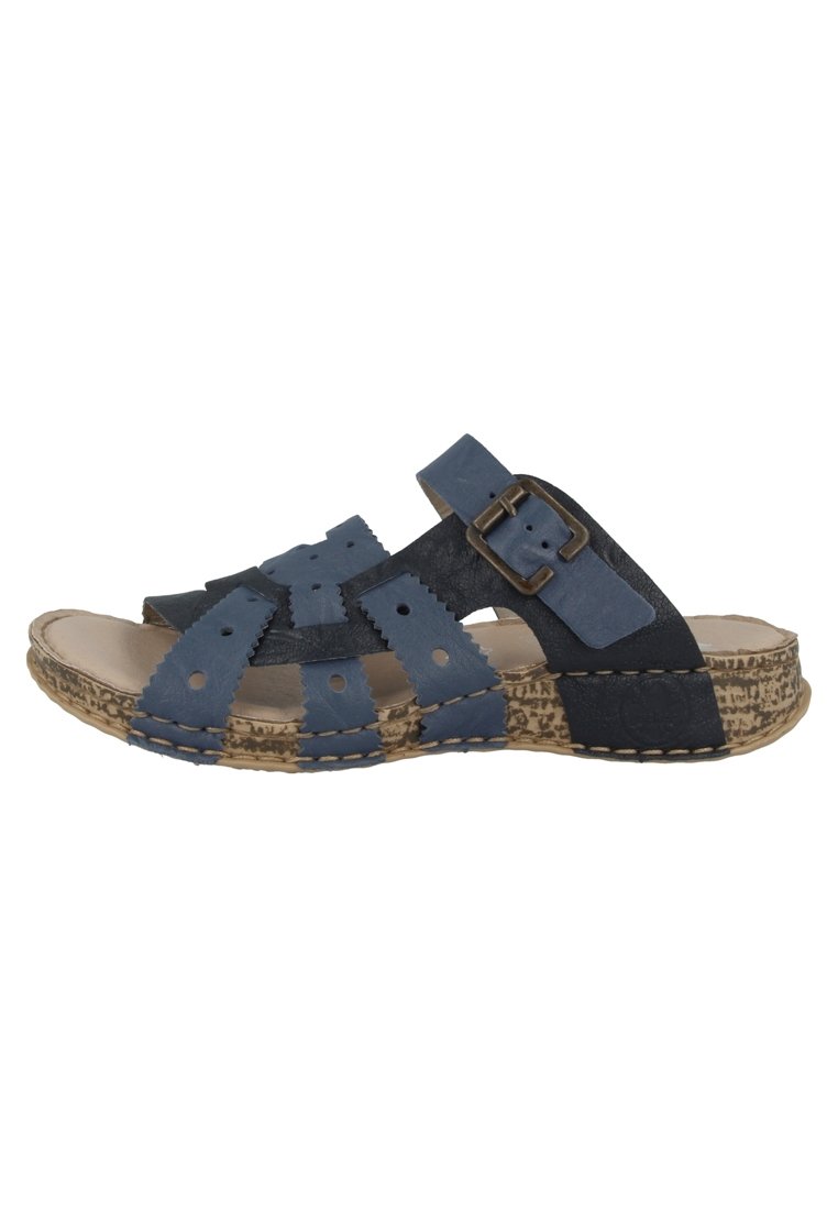 Rieker Mules - azure\pacific/blue - Zalando