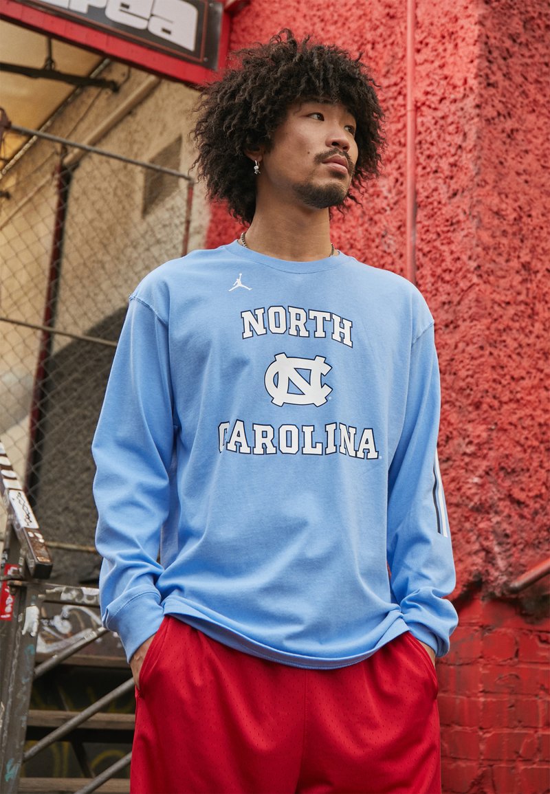 Nike Performance NCAA NORTH CAROLINA SLAM DUNK - Club wear - valor blue ...