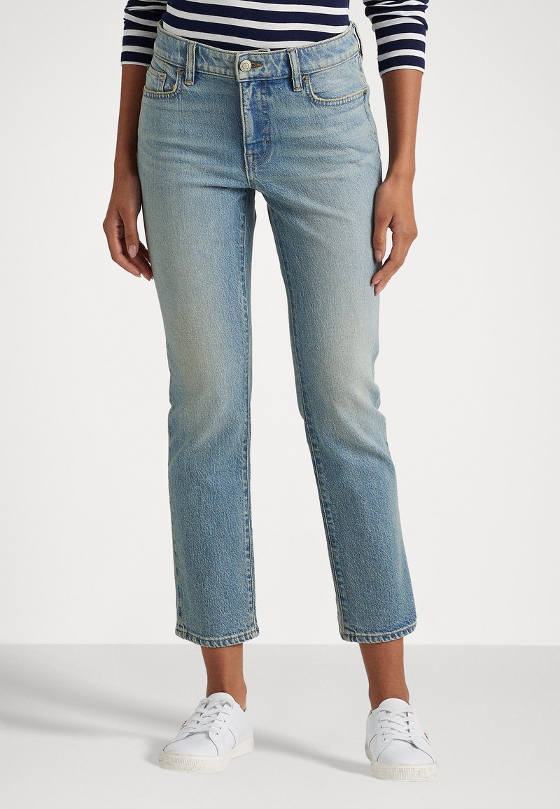 Lauren Ralph Lauren Jeans Straight Leg - salt creek wash/dark-blue ...