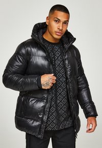 Glorious Gangsta DOMAR SHORT PUFFER JACKET - Vinterjakke - jet black ...