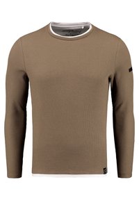 Key Largo STEFANO ROUND - Pullover - brown/marron - ZALANDO.FR