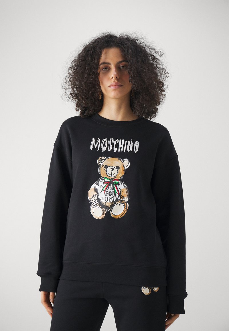 MOSCHINO Mikina - black/černá - Zalando.cz