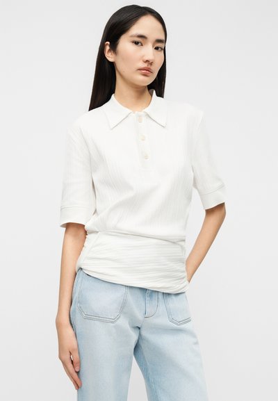 Victoria Beckham ALINA - Kavbojke na trapez - heritage blue/spran moder ...