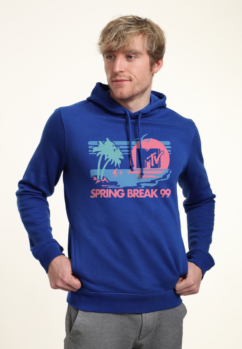 Henry Tiger MTV PASTEL BEACH - Hoodie - royal blue/koningsblauw ...