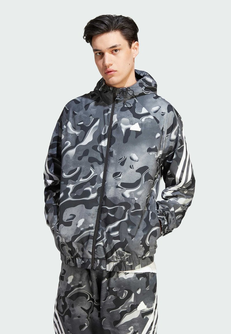 adidas Sportswear FUTURE ICONS ALLOVER PRINT - Training jacket - white ...