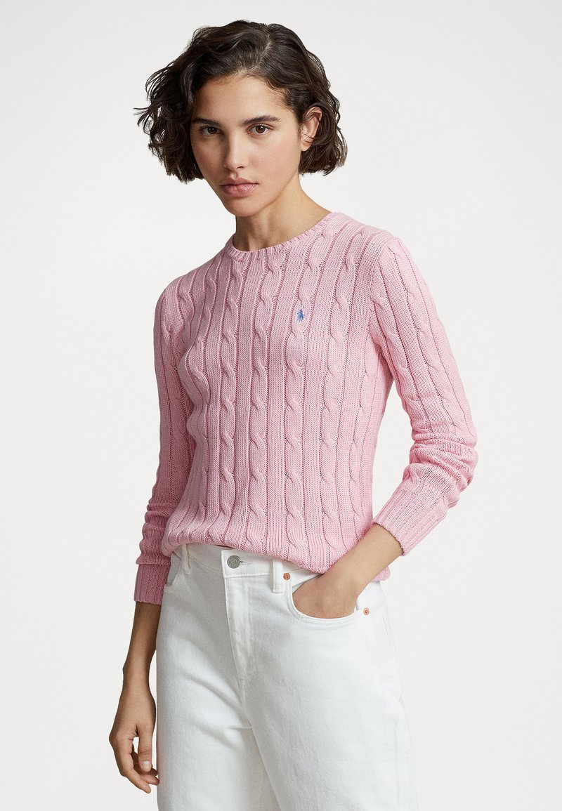 Polo Ralph Lauren JULIANNA LONG SLEEVE - Jersey de punto - carmel pink ...