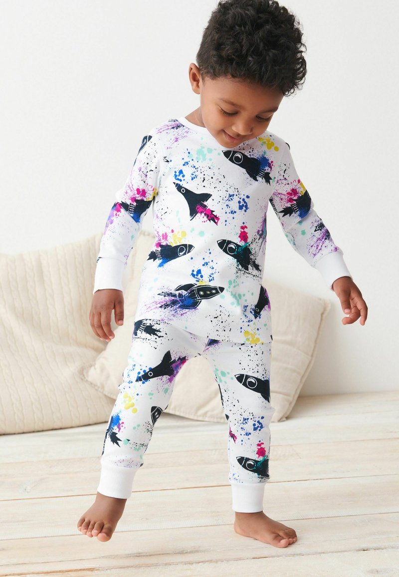 Next 3 PACK SNUGGLE 9MTHS 12YRS SET - Pijama - purple white space ...