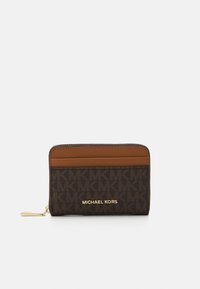 MICHAEL Michael Kors JET SET COIN CARD CASE - Wallet - brown - Zalando ...