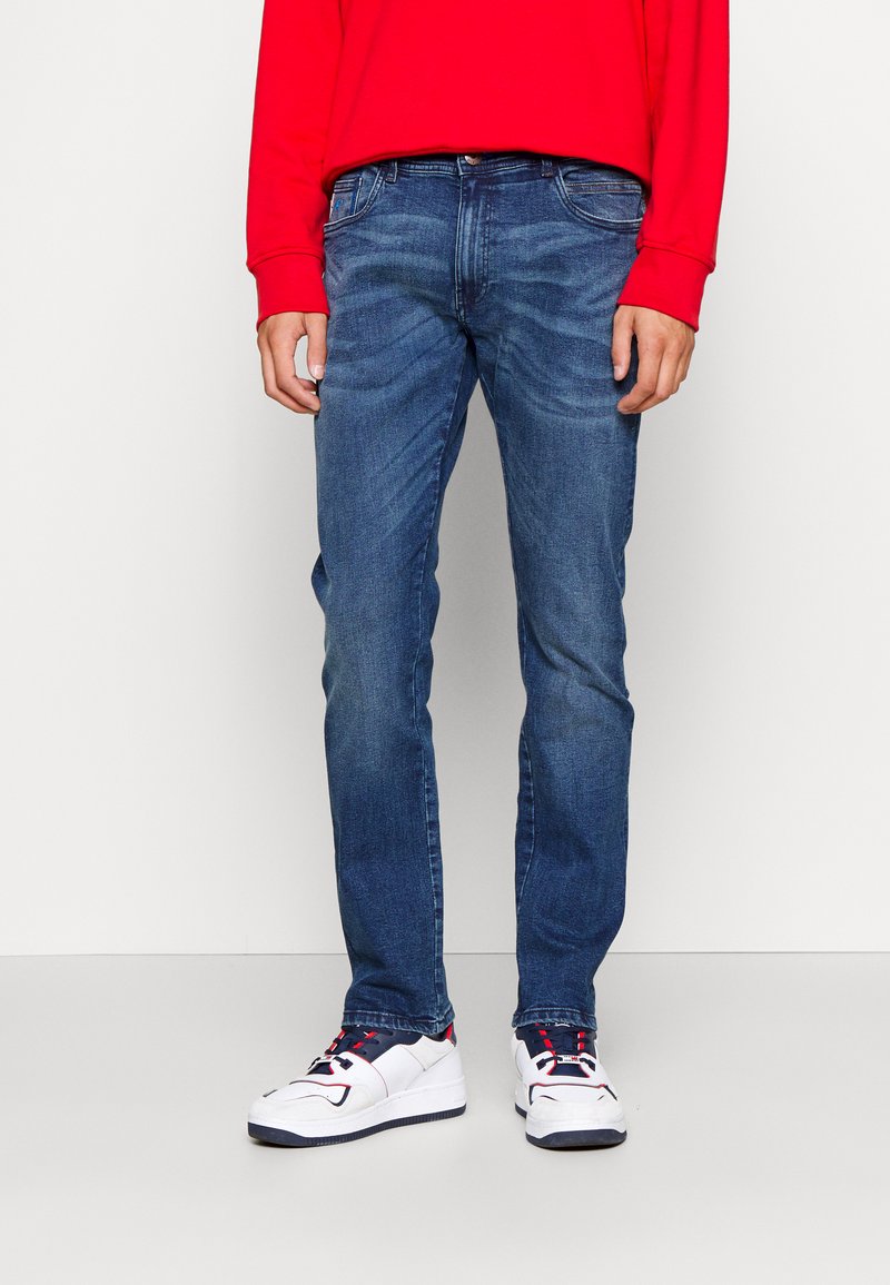 INDICODE JEANS Jeans Straight Leg - brushed miami/blue denim - Zalando.ch