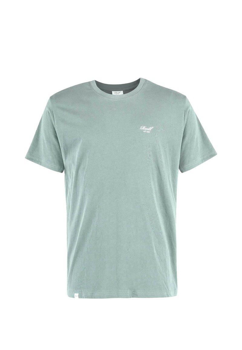 Reell REELL T-SHIRTS STAPLE LOGO - T-Shirt basic - chinois green/türkis ...