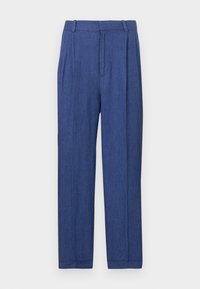 Polo Ralph Lauren ANKLE FLAT FRONT - Trousers - royal midnight blue ...