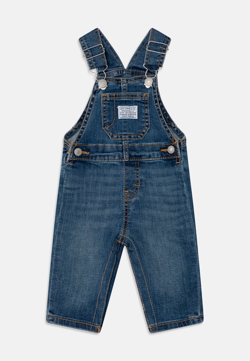 Levi's® SHORTALL - Dungarees - blue denim/stone blue denim - Zalando.co.uk