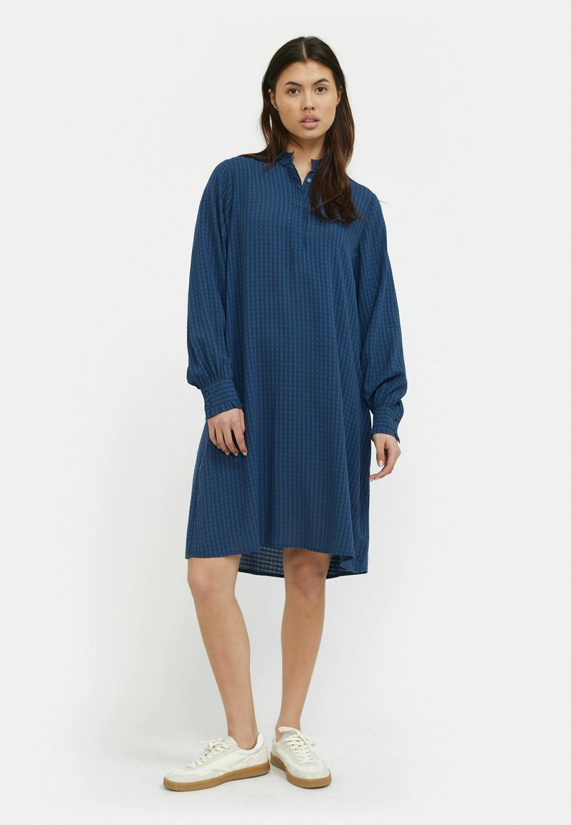 Soft Rebels SRAFINA - Blousejurk - total eclipse/donkerblauw - Zalando.nl