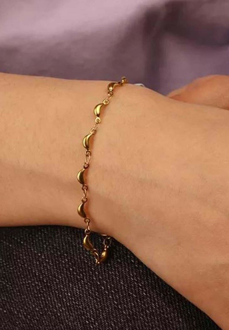 LES BASILES MOON - Armband - gold coloured/goldfarben - Zalando.at
