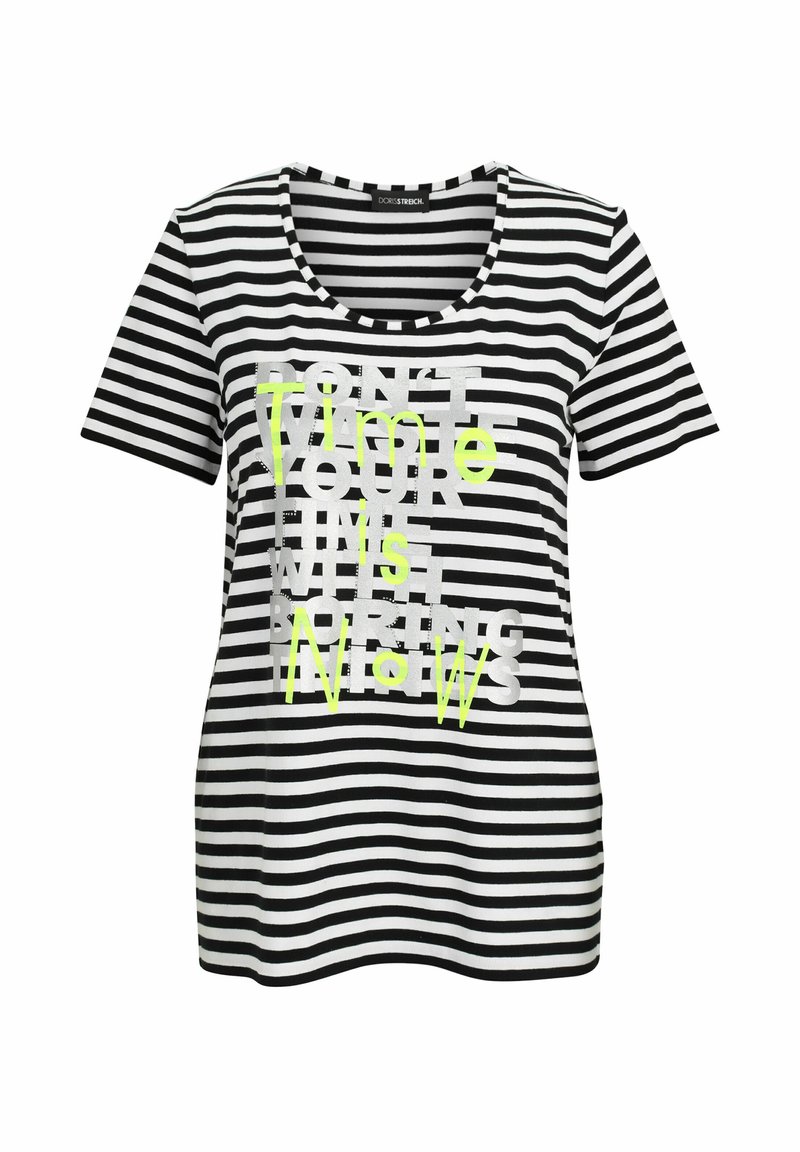 DORIS STREICH Print T-shirt - schwarz/black - Zalando