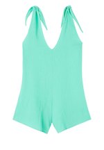 Calzedonia KURZER OVERALL - Beach accessory - grun/sorbet green/light ...