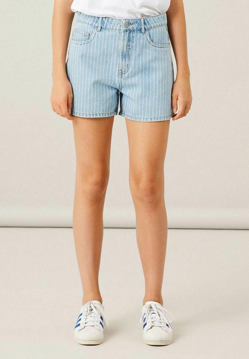 LMTD Short en jean - light blue denim/denim bleu gris - ZALANDO.FR