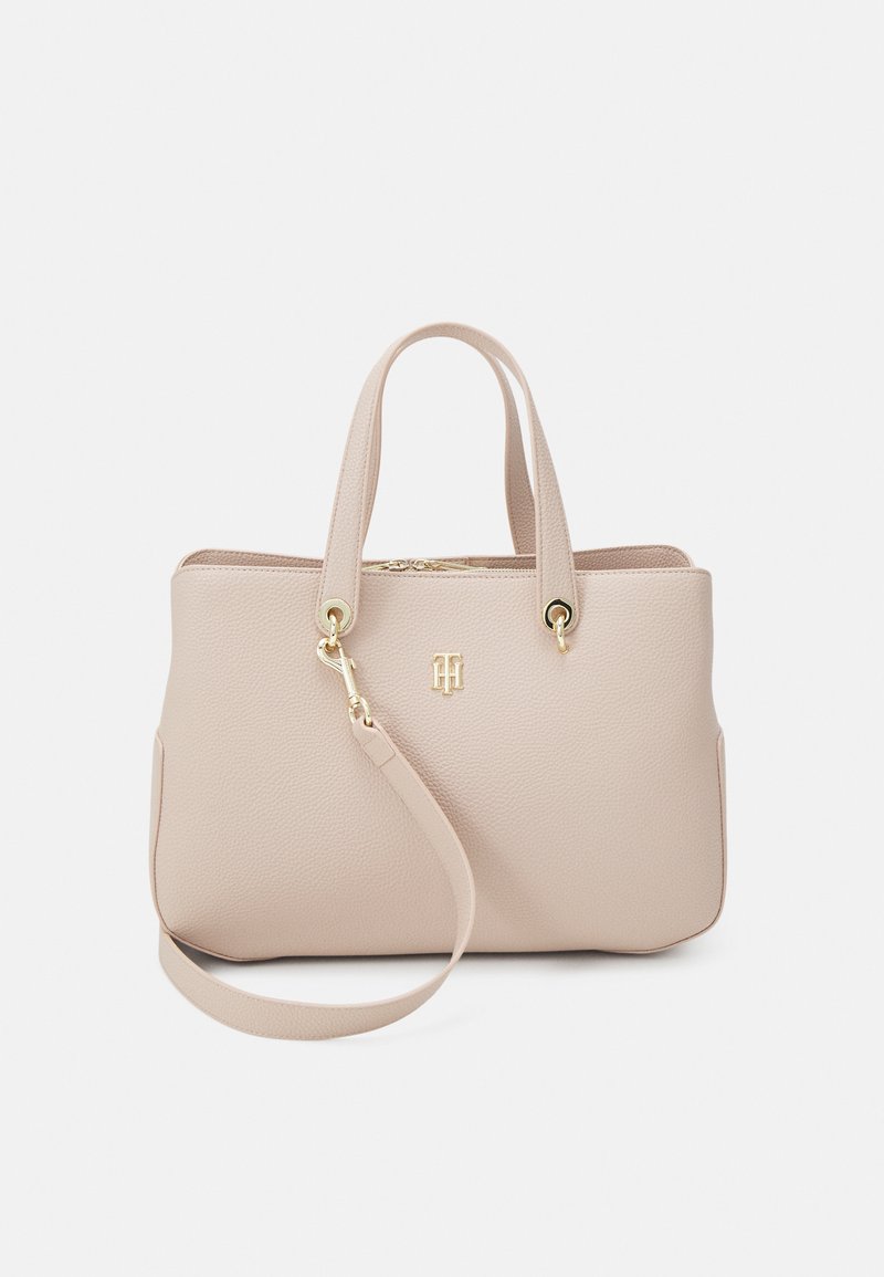 Tommy Hilfiger ELEMENT SATCHEL - Handtasche - neutral/beige - Zalando.at
