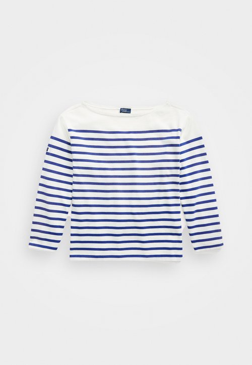 Polo Ralph Lauren LONG-SLEEVE JERSEY CREWNECK T-SHIRT - Longsleeve - cruise navy/blauw - Zalando.be