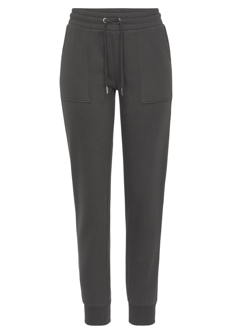 Bench Lounge Jogginghose Dunkelgrau Grau Dunkelgrau Zalando De
