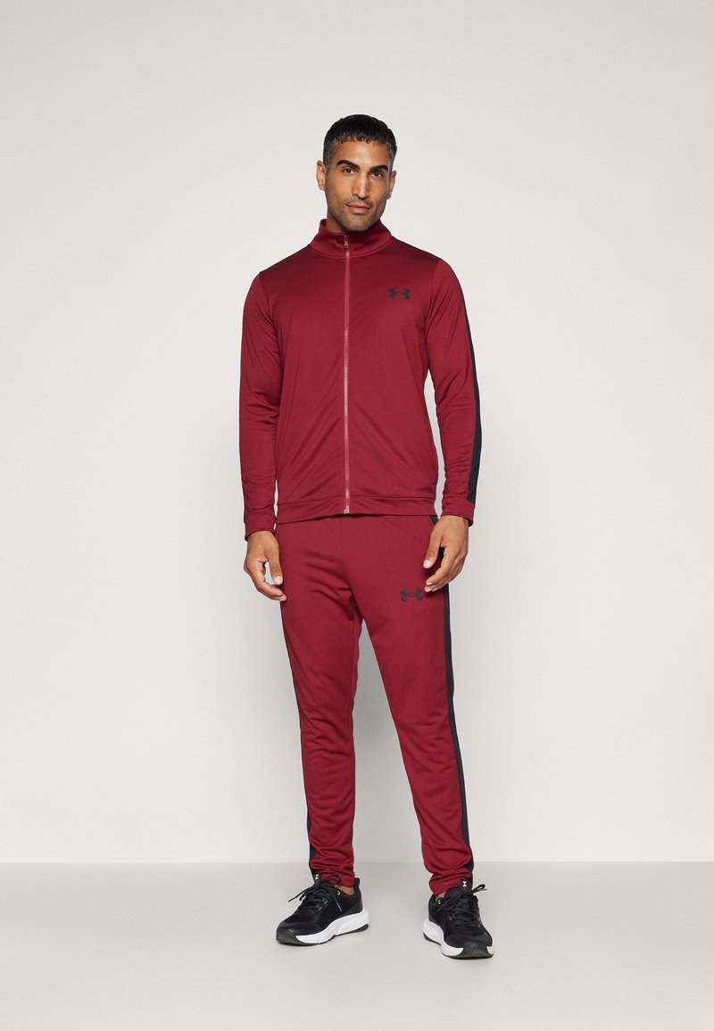 Under Armour TRACK SUIT SET - Treningsdress - cardinal/racer red ...
