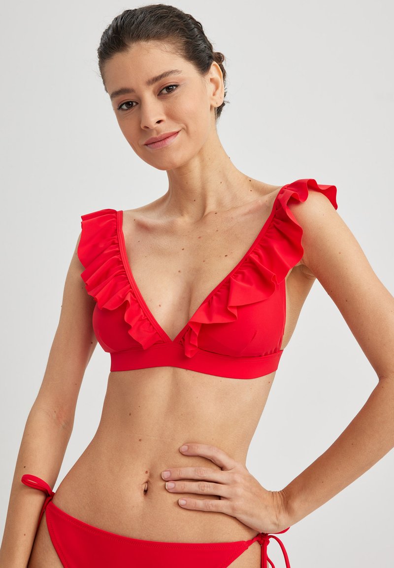 Defacto Bikini Top Red Rot Zalando De
