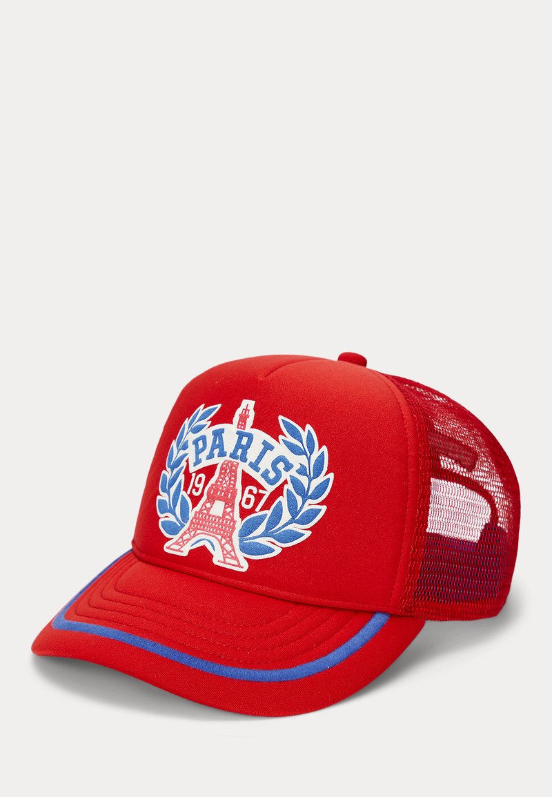 Polo Ralph Lauren TRUCK HAT - Cap - red - Zalando.co.uk